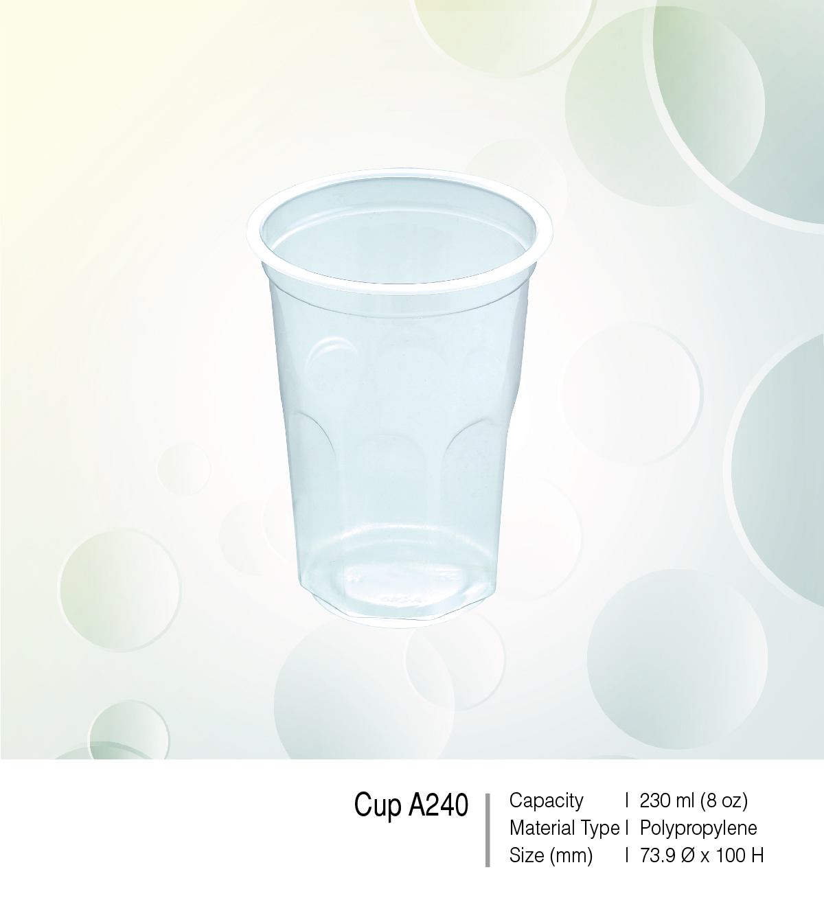 EC Polypropylene (PP) Cups - Welcome to WENGSPACK SDN BHD